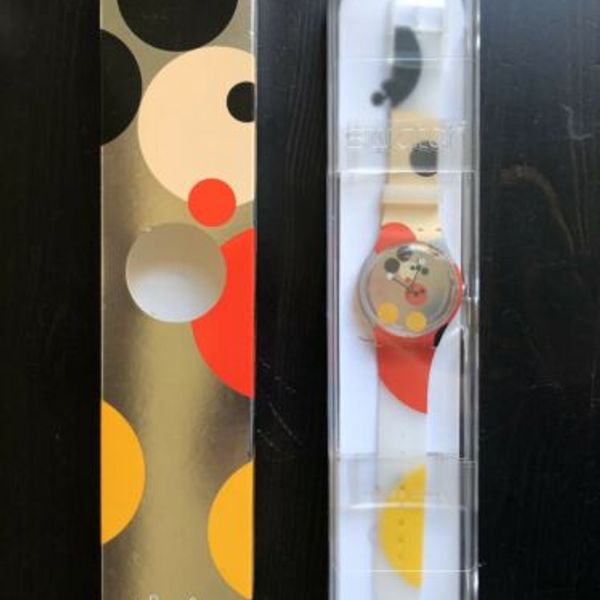 Swatch Damien Hirst Mickey Mouse Anniversary Watch | WatchCharts