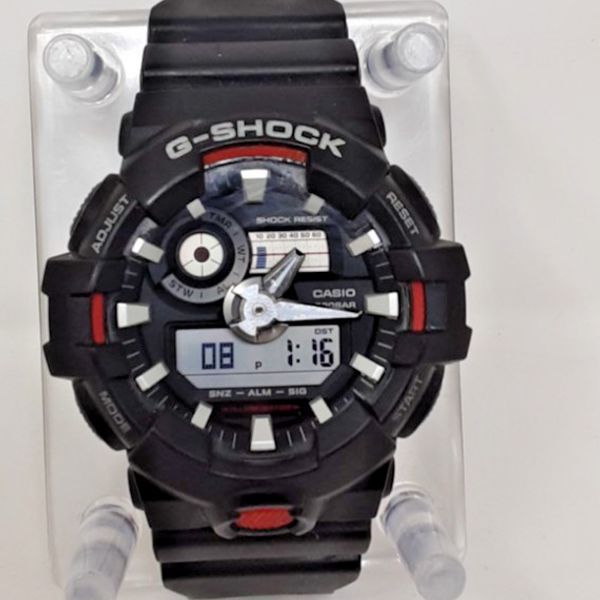 CASIO G-SHOCK GA-700-BLACK ANALOG/DIGITAL MEN'S WATCH | WatchCharts ...