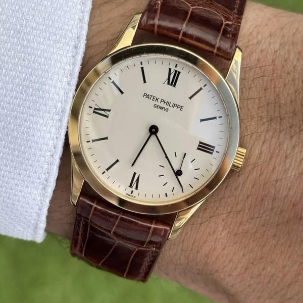 [WTS] Patek Philippe Millenium Calatrava 18k Yellow Gold Micro Rotor ...