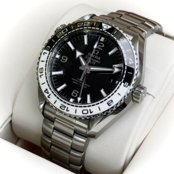 Omega Seamaster Planet Ocean Men's Watch | Oreo Ceramic GMT Black Dial ...
