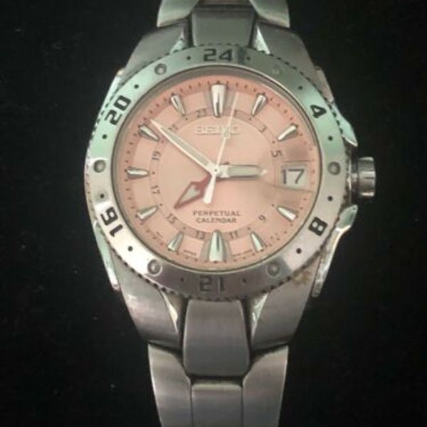 Seiko Perpetual Calendar 8F56-0050 | WatchCharts Marketplace