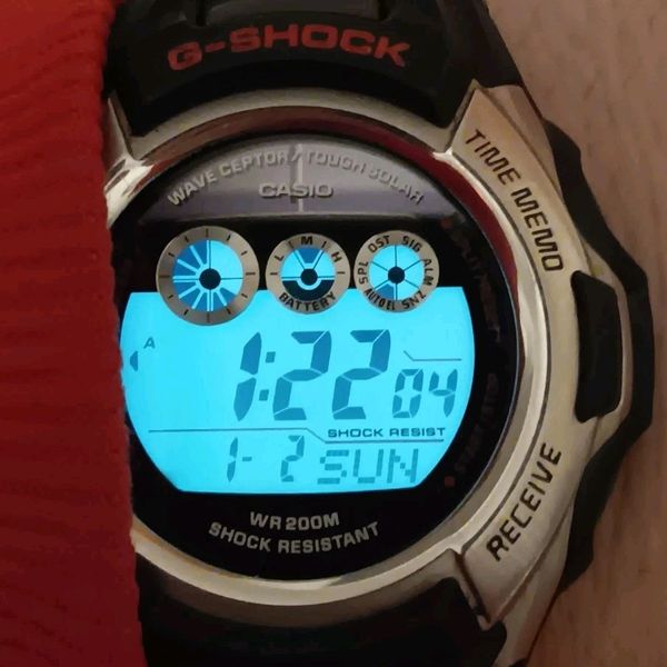G-SHOCK Solar Power Gw-500A Tough 2688 Casio Mens Digital Watch Full ...