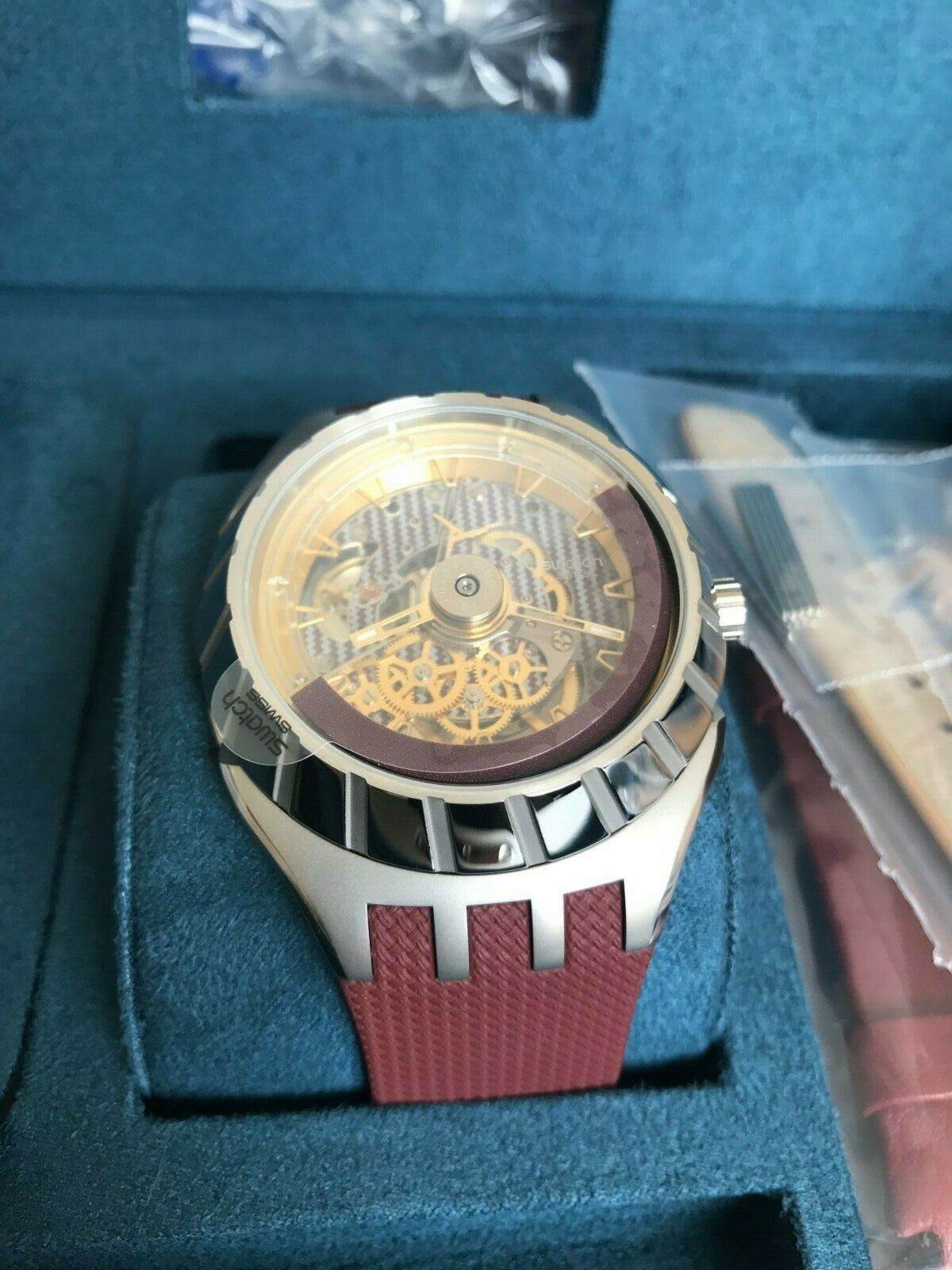 NEW in BOX! Swatch Flymagic Limited Edition Red XXX/500 UNWORN Fly ... NEW in BOX! Swatch Flymagic Limited Edition Red XXX/500 UNWORN Fly ...