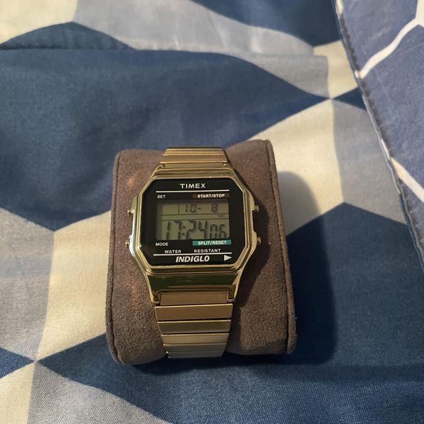 [WTS] Gold Timex Classic Digital Watch | WatchCharts Marketplace