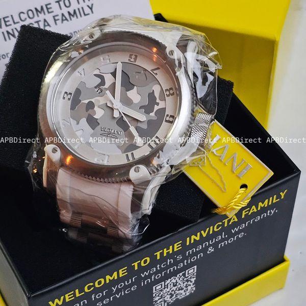 Invicta - ARCTIC WHITE CAMO Edition - Russian Diver - Quartz - mens ...