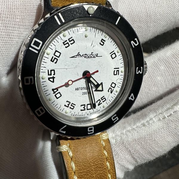 [WTS] Vostok "Amphibia" with new bezel, exhibition caseback and extra ...