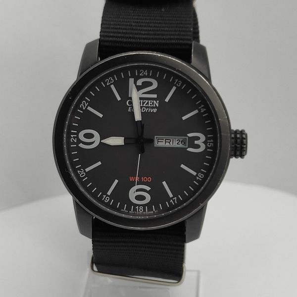 citizen eco drive mens military style watch BM8476-23E | WatchCharts ...