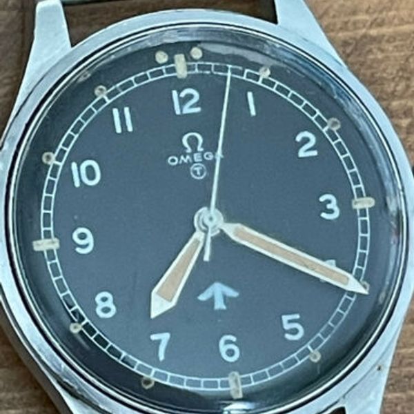 OMEGA 1953 Royal Air Force FAT ARROW 2777-1 CALIBER 283 MANUAL ...