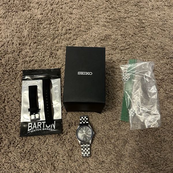 Seiko 5 Sports Men's Black Watch - SSK023 GMT | WatchCharts Marketplace