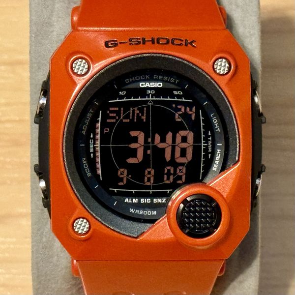 [WTS] Casio G-Shock G-8000-4 “Sniper” Orange Negative Display Digital ...