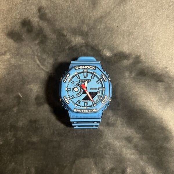 without tags Casio G-SHOCK GA-2100MNG-2A Blue MANGA THEME Limited Edition SH | WatchCharts ...