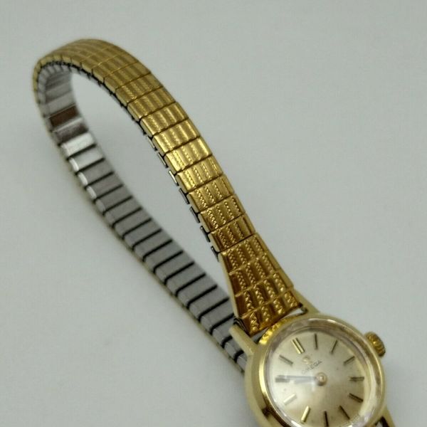 Omega, Vintage, Solid 18k Gold case, Omega Red Leather Oyster box ...