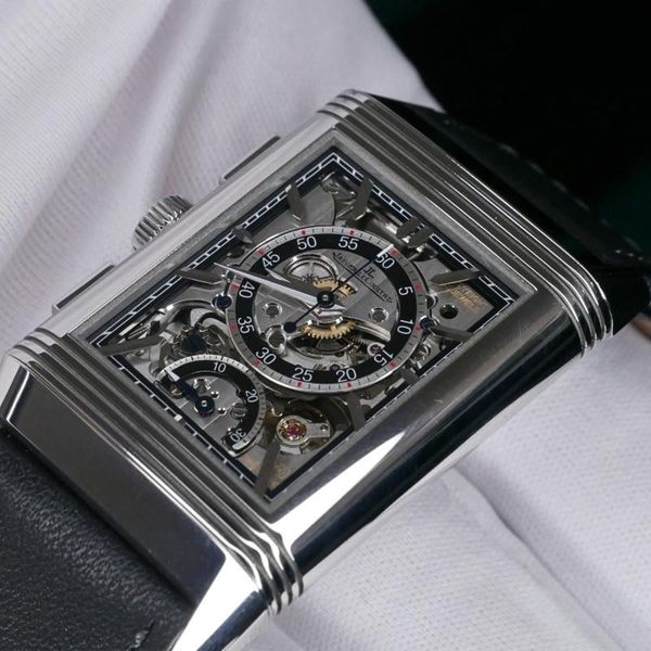 [WTS] Jaeger-LeCoultre Reverso Tribute Chronograph Blue EXTRA STRAP ...