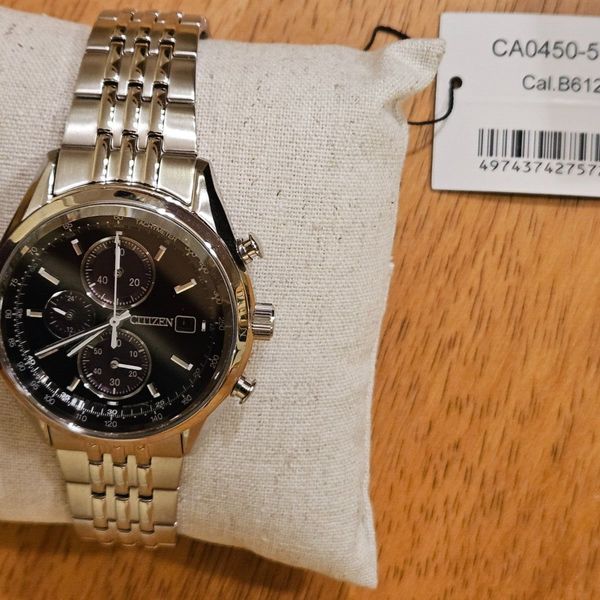 Citizen Eco-Drive Chronograph CA0450-57E | WatchCharts Marketplace