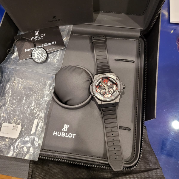 Hublot King Power Unico GMT World Time | WatchCharts Marketplace