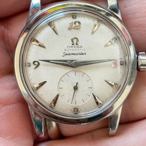 1952 Vintage Automatic Bumper Omega Seamaster 2576, Brueget Numerals ...