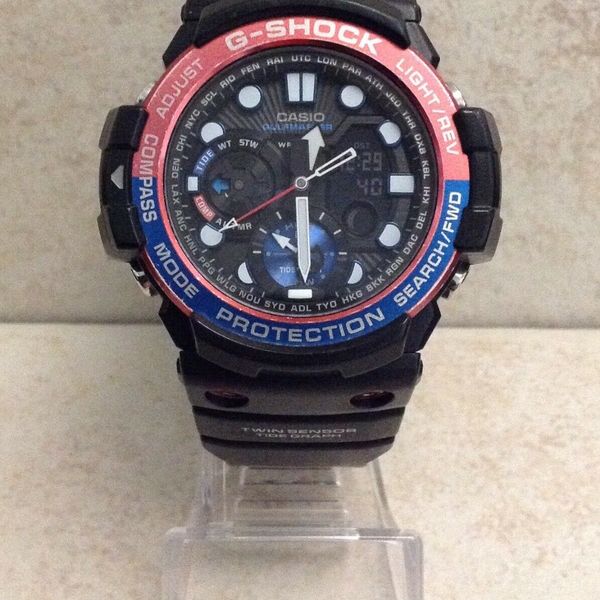 CASIO G-SHOCK GN-1000 (5443) GULFMASTER CLASSIC ANALOG & DIGITAL ...
