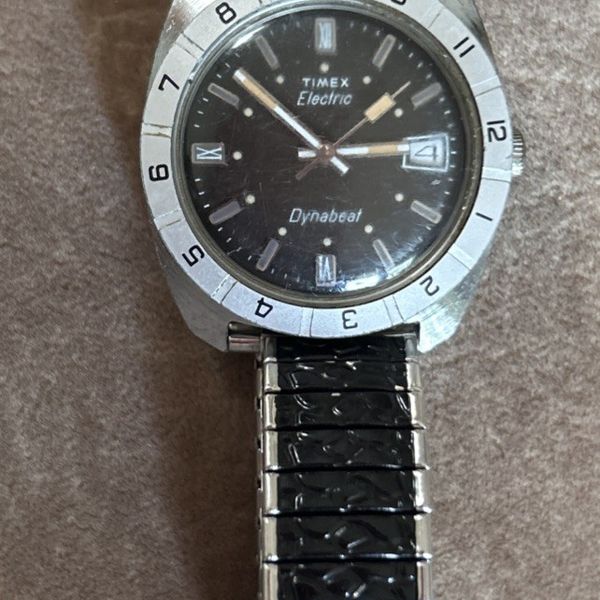VINTAGE 1970's TIMEX ELECTRIC DYNABEAT | WatchCharts Marketplace