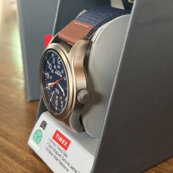 TIMEX Expedition SCOUT Men's Mixed Material Strap Watch - TW4B14100 MSRP: $60 | WatchCharts ...