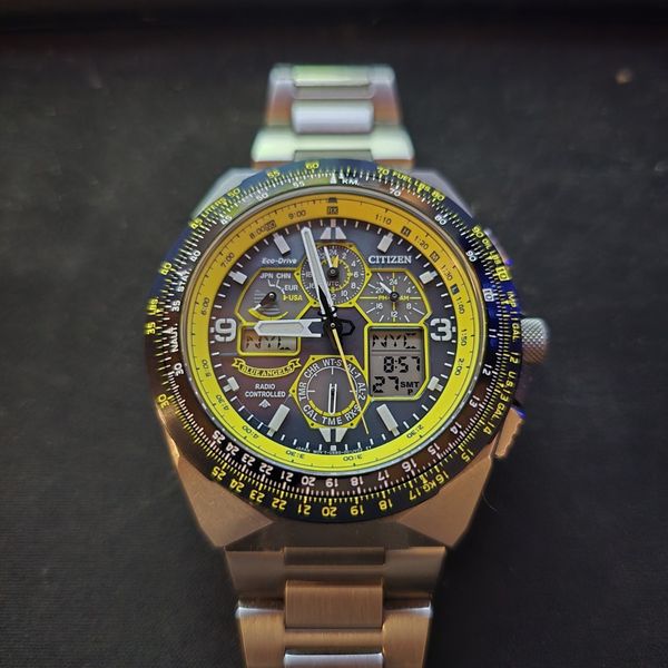 CITIZEN Promaster Skyhawk A-T Blue Angels Pilot Watch | WatchCharts ...