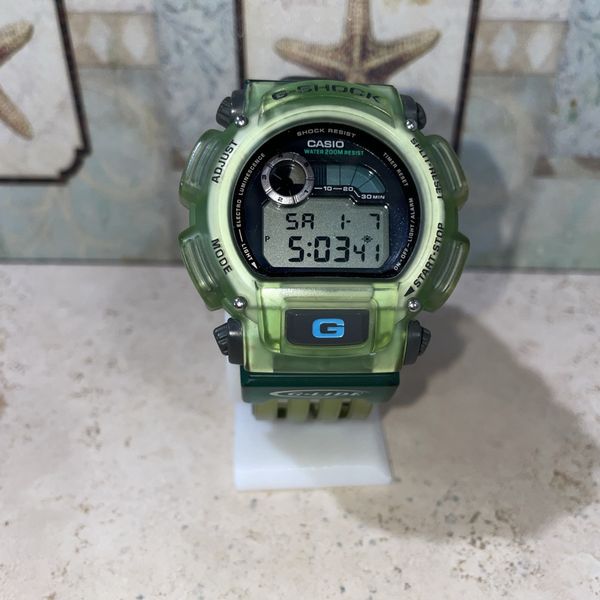 CASIO G-SHOCK G-LIDE DW-9000 Vintage Green Excellent Condition | WatchCharts Marketplace