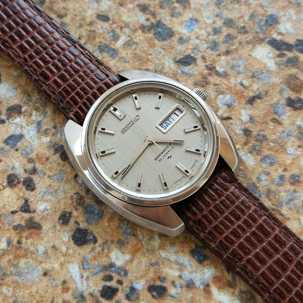 Vintage Seiko Seikomatic-P 33 Jewels Automatic 5106 7030 April 1969 ...