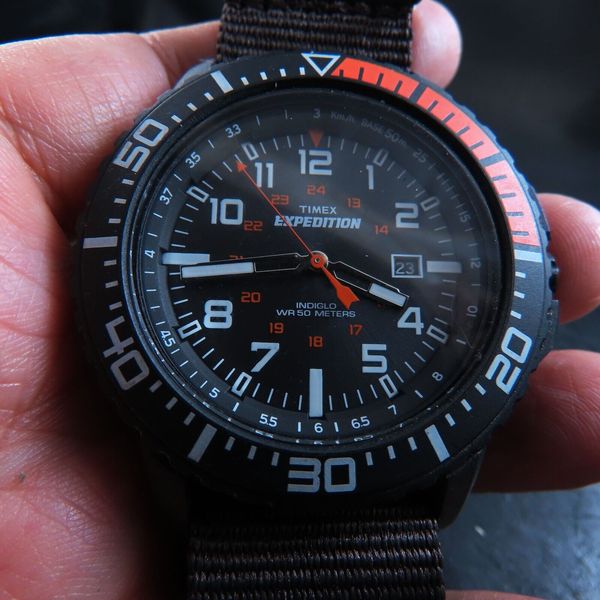 Timex Expedition Indiglo WR 50M Quartz Men Watch | WatchCharts Marketplace