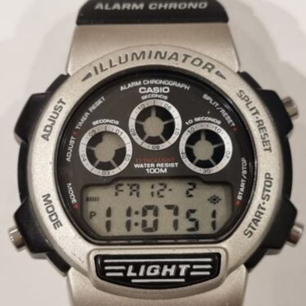 Casio W-728H Retro Digital Watch - Module 1534 - Vintage 1990s ...