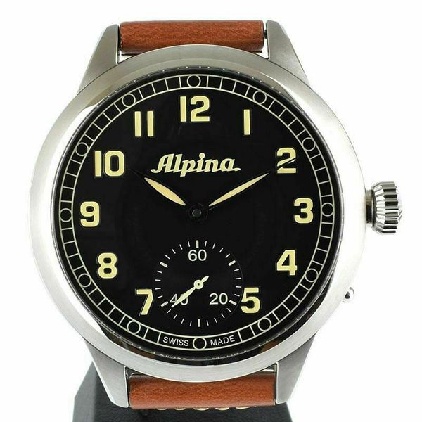 ALPINA AL435B4SH6 AVIATION HERITAGE PILOT WATCH - BLACK - LIMITED ...