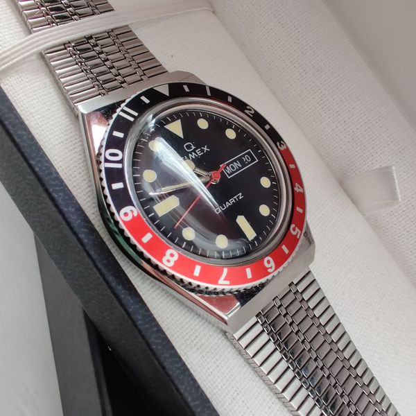 [$60 USD] FOR SALE: Timex Q Reissue Coke bezel | WatchCharts Marketplace