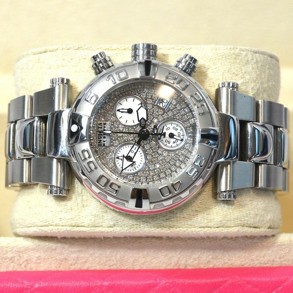 INVICTA Subaqua Noma Chronograph Quartz Swiss Diamond Dial Watch 33226 ...