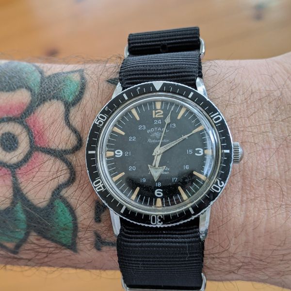 [WTS] 1960s Vintage Diver - Rotary Aquaplunge | WatchCharts Marketplace