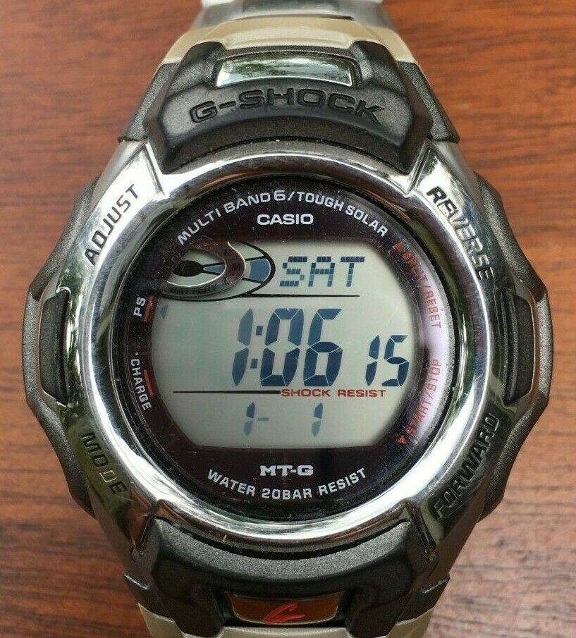 Casio G-SHOCK 3406 MTG-M900DA Multi Band 6 Tough Solar Watch ...