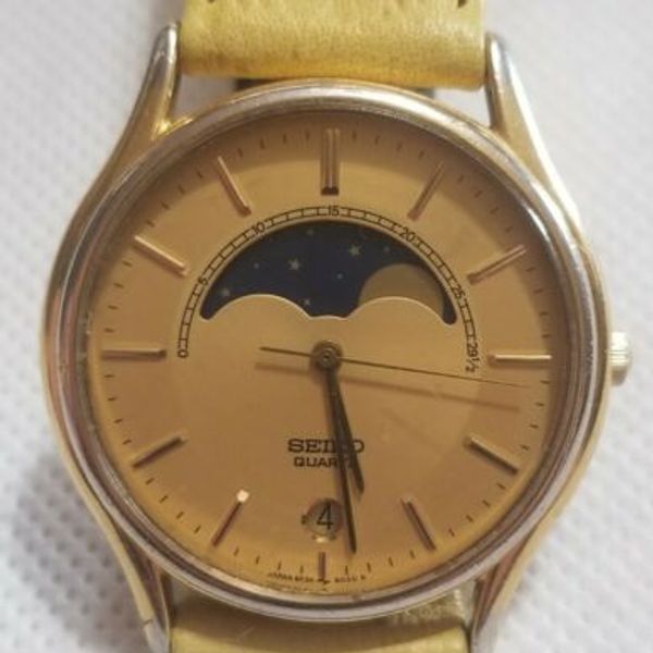 Seiko Moonphase 6F24-8000 Wrist Watch | WatchCharts Marketplace