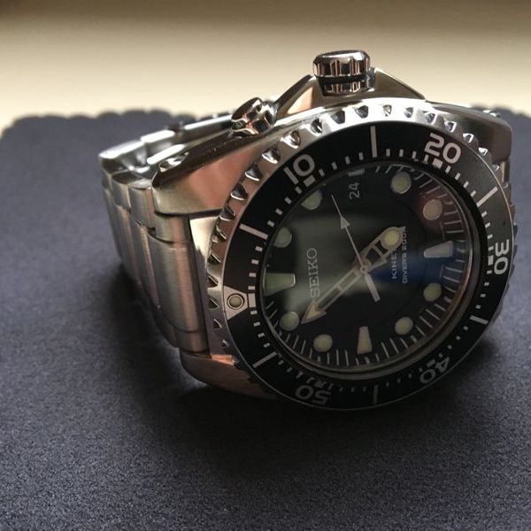 FS: Seiko "BFK" SKA371 Kinetic Diver | WatchCharts Marketplace