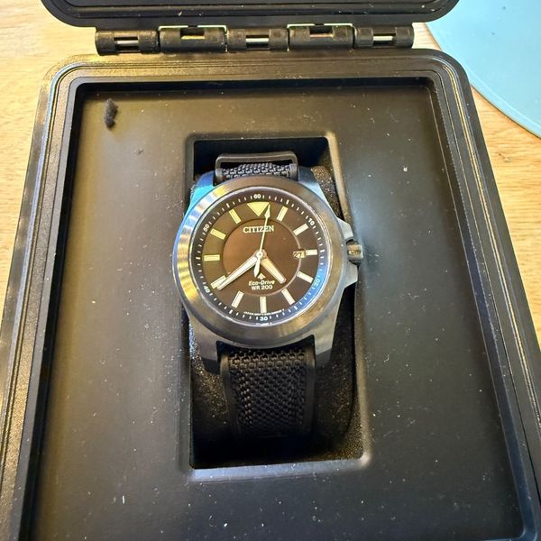 Citizen Promaster Tough BN0217-02E Eco-Drive Black Wristwatch with ...