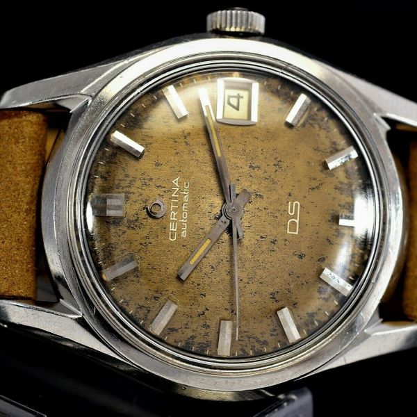 1960's Certina DS-1 skin diver Ref-346.825 Automatic vintage watch | WatchCharts Marketplace