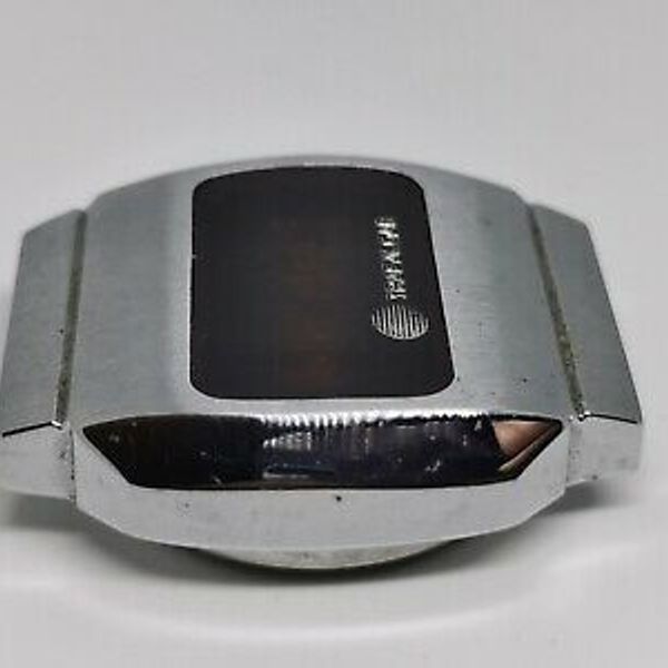 MENS VINTAGE TRAFALGAR LED RED DIGITAL DISPLAY QUARTZ WATCH FOR SPARES ...