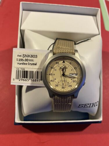 Seiko 5 Automatic Mens Analog SNK803K2 | WatchCharts