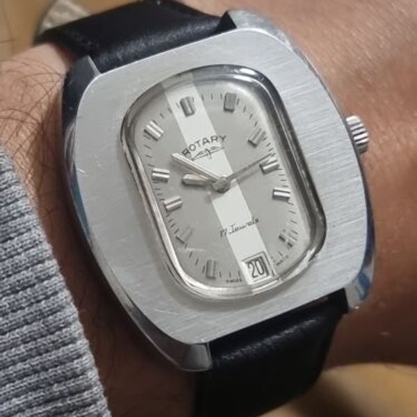 Rare Vintage Rotary Tank Watch,vintage Rotary Watch,vintage Watch ...