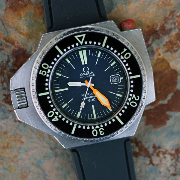 SOLD Vintage Omega Seamaster PloProf 600 Type 2 Dial ref. 166.077 ...