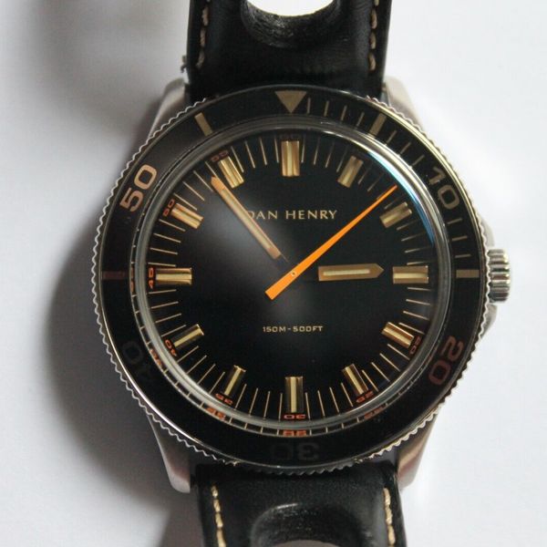 Dan Henry 1975 Gilt Skin Diver Gents Quartz watch. | WatchCharts ...