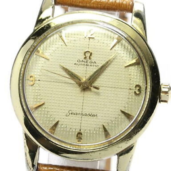 OMEGA Seamaster Half Rotor cal,354 Silver Dial Automatic Men's Watch ...