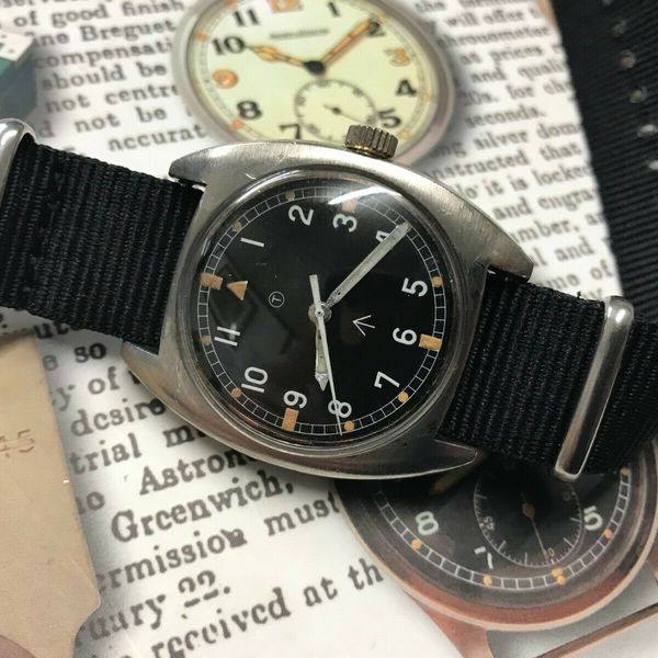 Original Vintage 1973 Hamilton W10 -6645-99 British Military issue ...