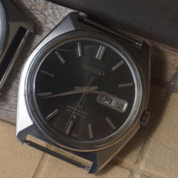 FS: Seiko LM 5606-7000 Black Dial SERVICED | WatchCharts Marketplace