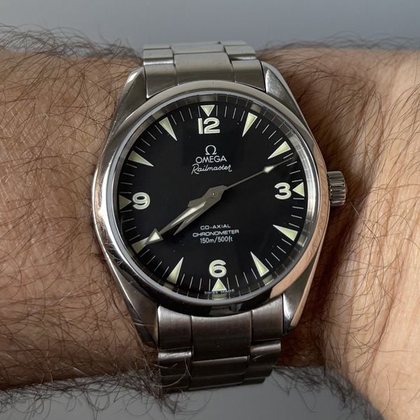 FS: Omega Railmaster 39mm 2803.52 **Super Clean** Full Kit ...