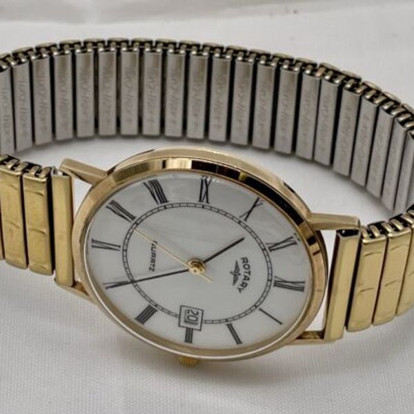 Rotary Quartz 1988 9ct Gold Watch | WatchCharts Marketplace