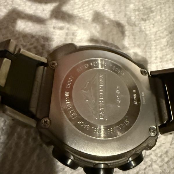 Casio Pathfinder PAW-1500T 3134 Titanium Quartz Digital Men's Watch ...