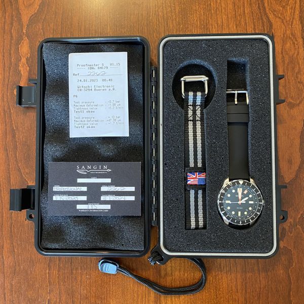 [WTS] Sangin Instruments Professional GMT, New w/ Paperwork | WatchCharts