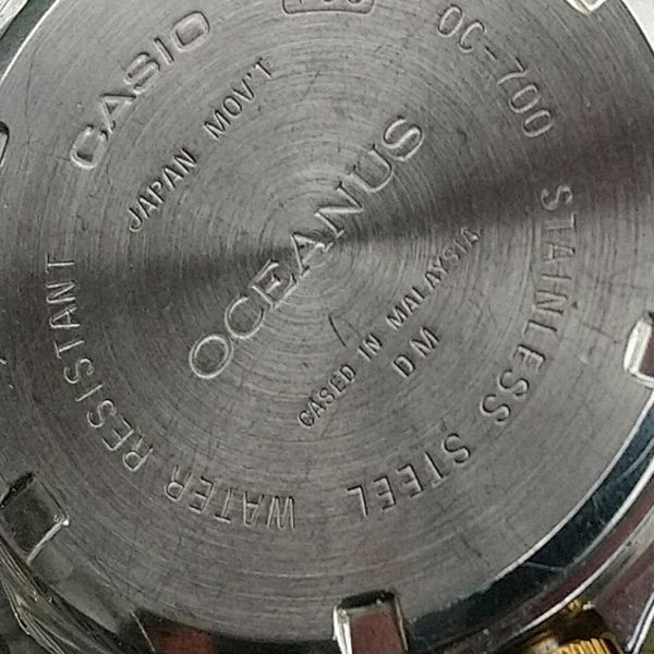 Vintage Casio Old Skool Oceanus OC-700. Mod 708. Great Condition. New ...